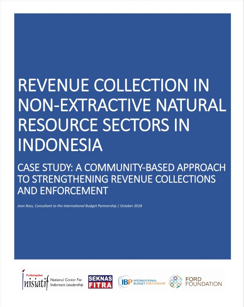 Case Study Indonesia Community Based Approach to Strengthening Revenue ...